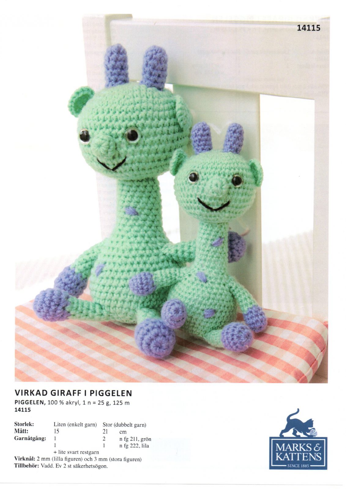 Virkad Giraff i Piggelen 14115 - Garntorget